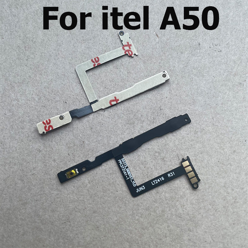 New For itel A50 Power On Off Volume Side Button Key Flex Cable ...