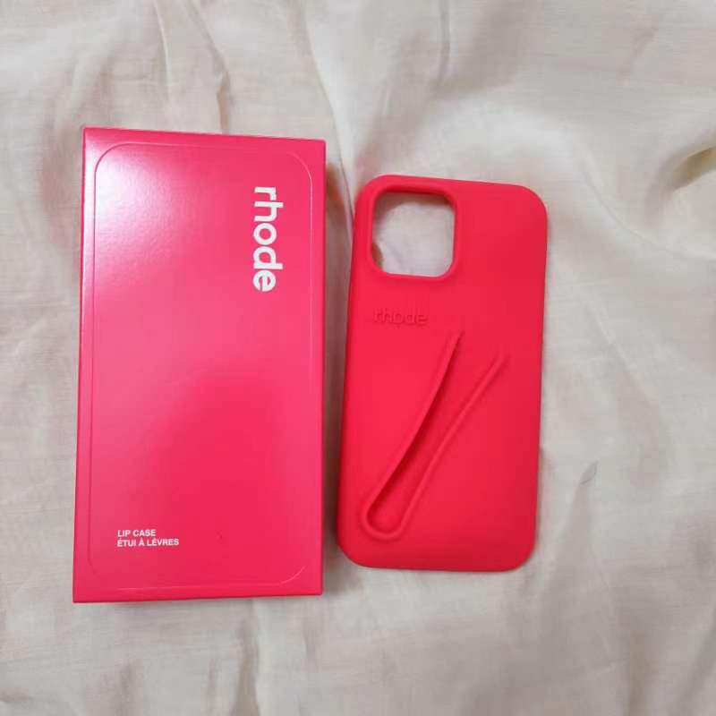 Rhode phone case packaging box gift box brown watermelon red | Shopee ...