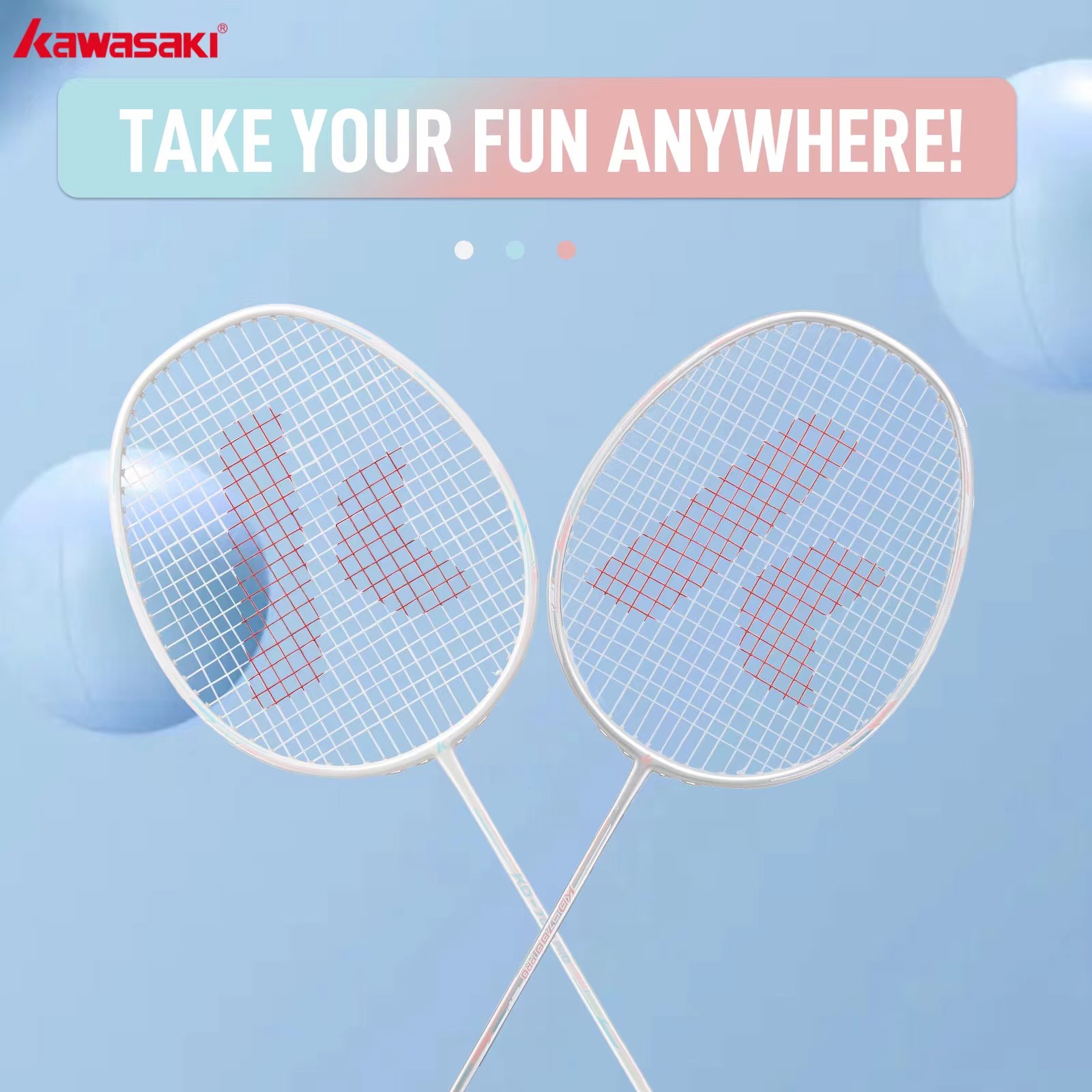 Kawasaki Badminton Rackets KD-700 PRO Authentic Aluminum alloy Graphite ...