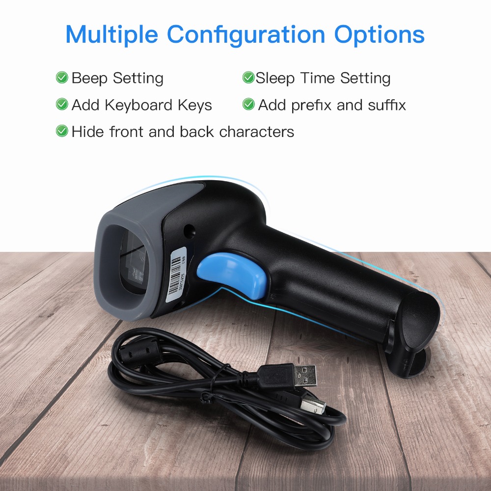 [Super cost-effective]Eyoyo EY-019Y 1D 2D USB Wired Barcode Scanner ...