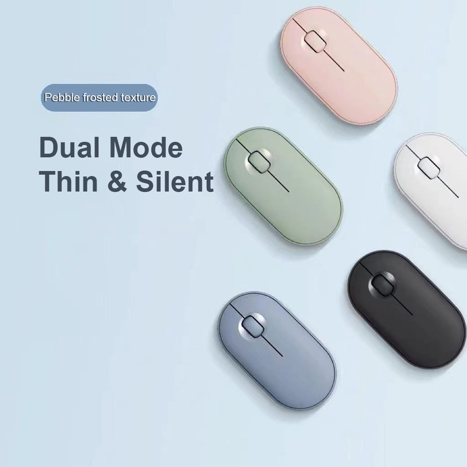 Dual mode Bluetooth mouse 2.4G silent wireless Mauser optical handheld ...