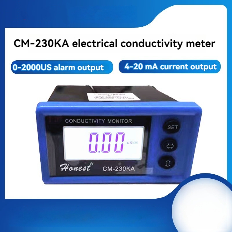 CM-230K Online Conductivity Monitor Tester Meter Analyzer Contact Relay ...