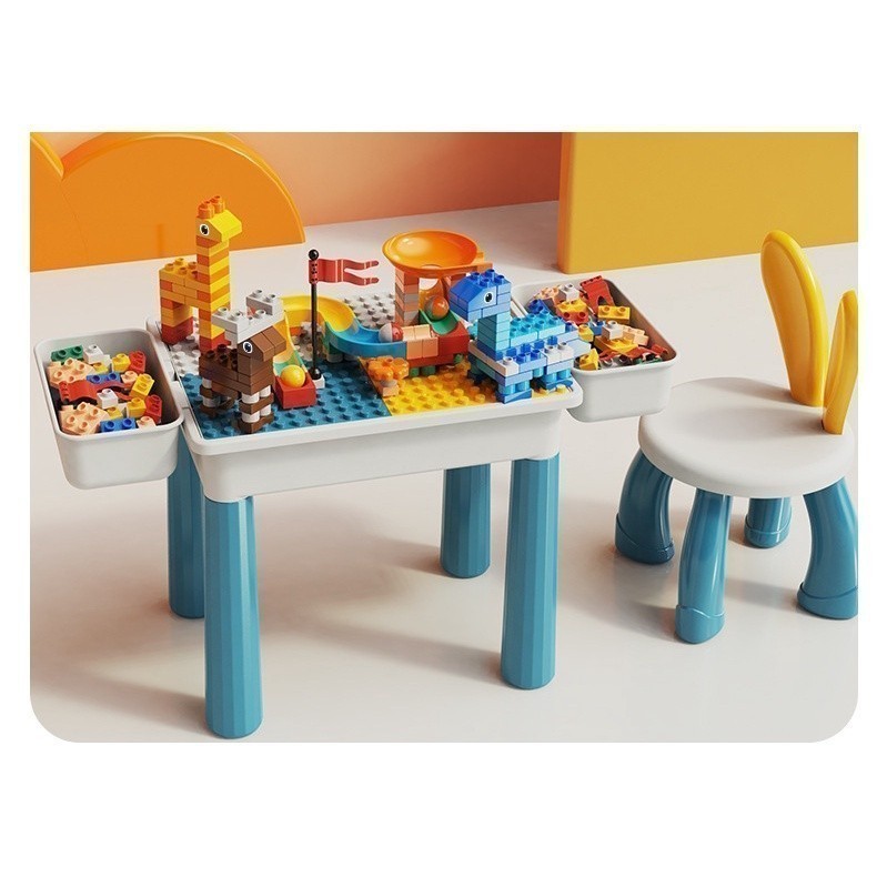 Building Blocks Table and Chair Set Study and Play Set Table ...