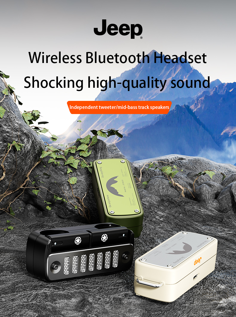 Jeep EW110 TWS True Wireless Bluetooth Earphones HIFI Quality HD Calls ...