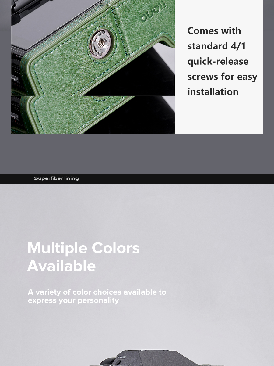 Llano Fuji XT5 Genuine Leather Camera Case Quality Leather Half Case ...