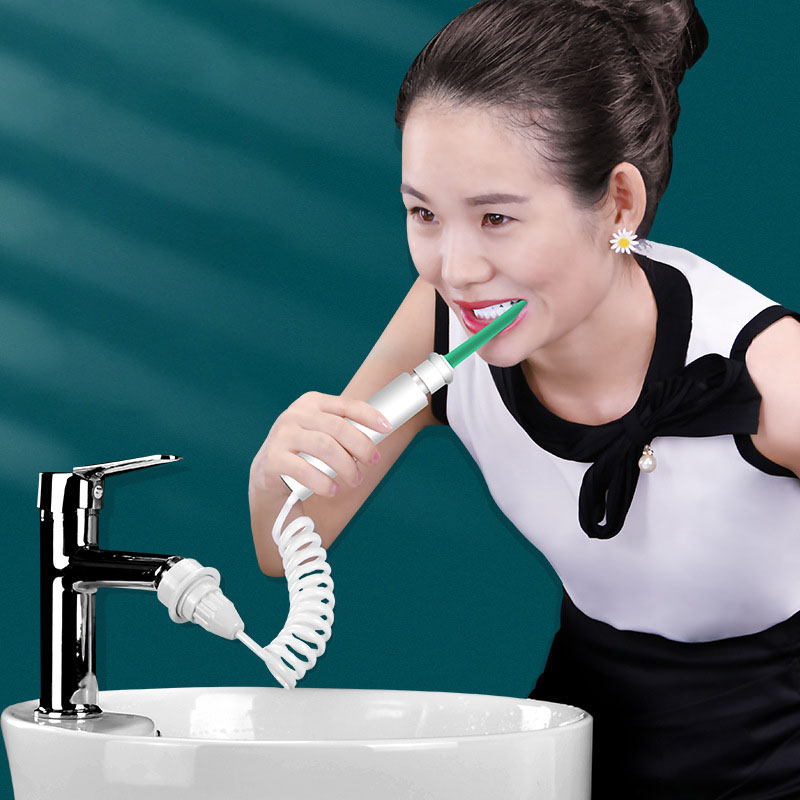 Dental Water Flosser Faucet Oral Irrigator Floss Dental Irrigator ...
