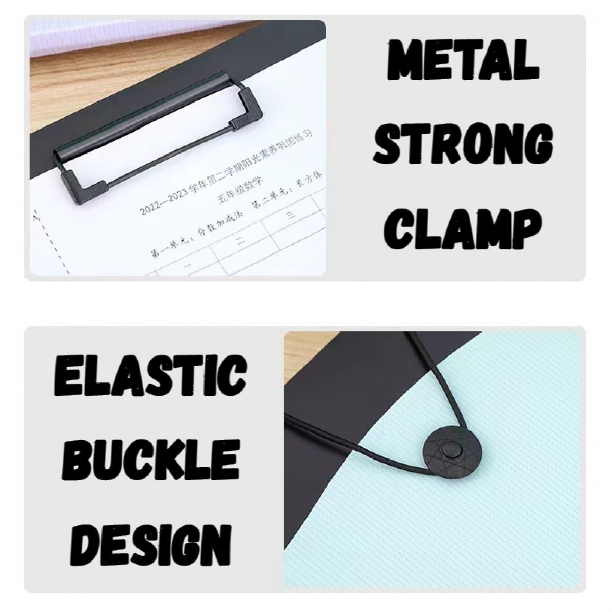 2In1 Long Expanding File Folder Document Organizer Long with Clipboard ...