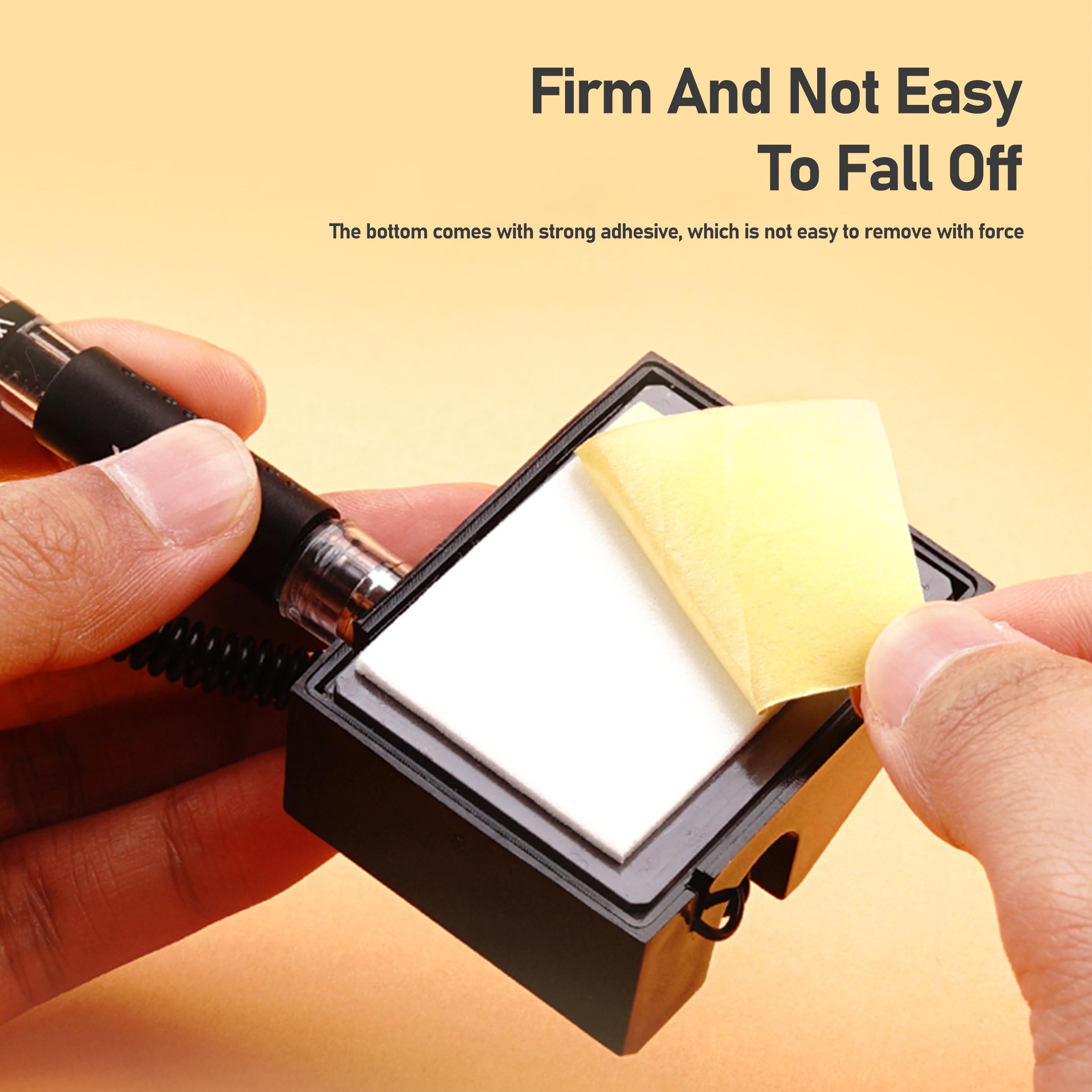 Table Top Pen Black 0.5mm Black Counter Pen with String Wire Stand ...