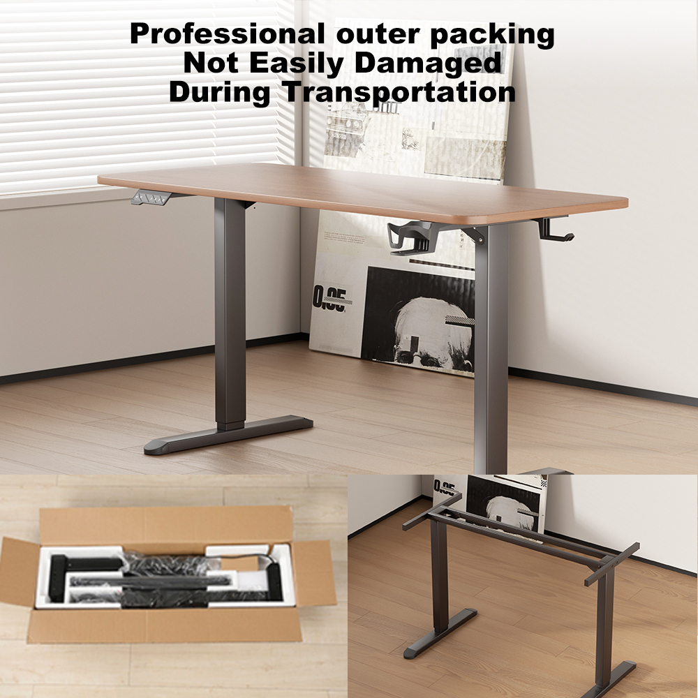 120/140/160CM Height Adjustable Standing Desk Automatic Lift Table ...