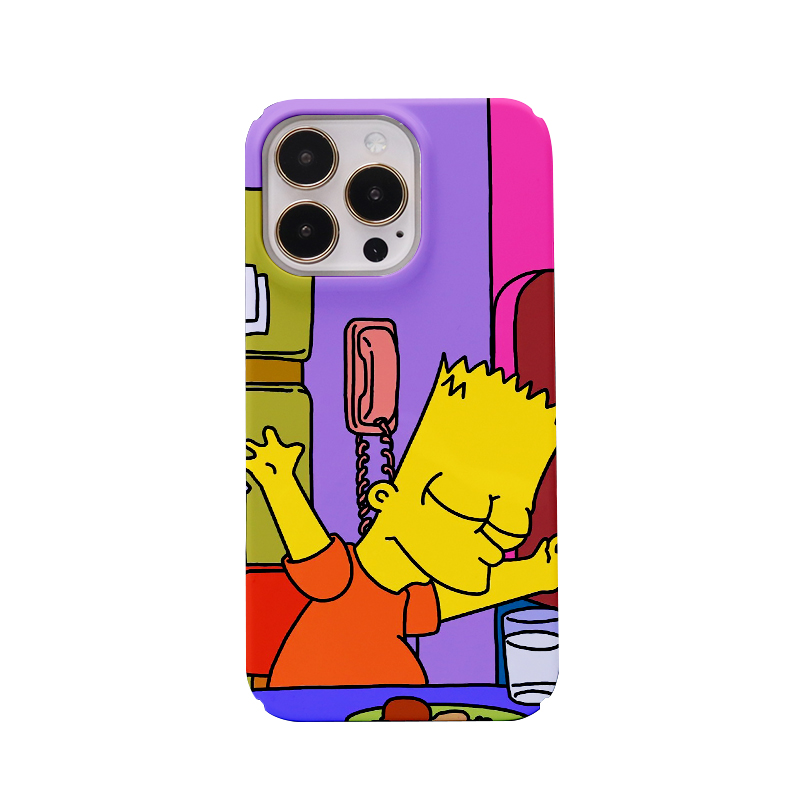 Simpson Compatible For IPhone 15 14 13 12 11 Pro Max X XR Xs Max 8 7 6s ...