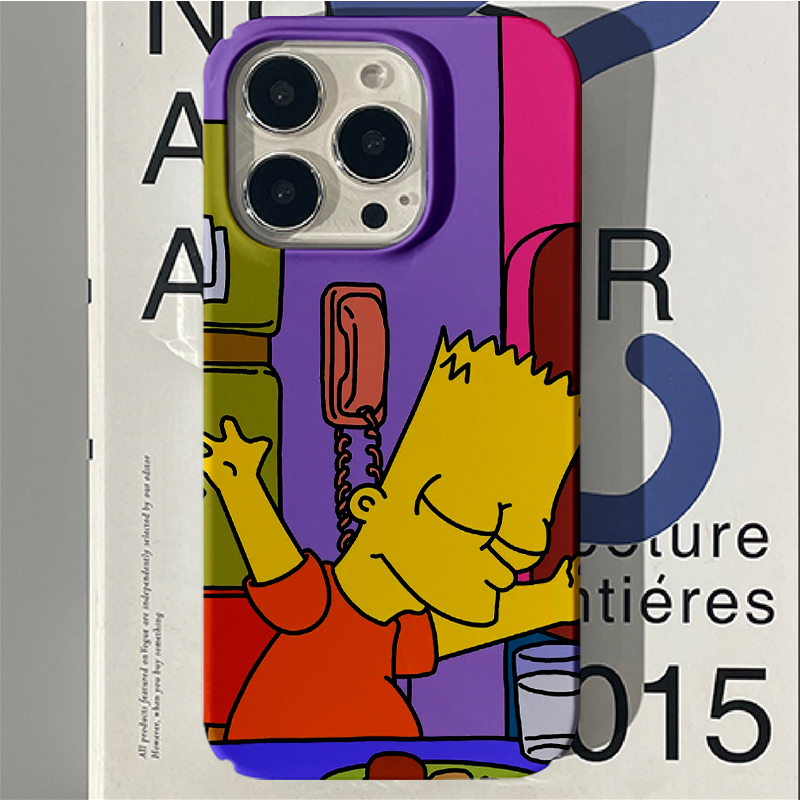 Simpson Compatible For IPhone 15 14 13 12 11 Pro Max X XR Xs Max 8 7 6s ...