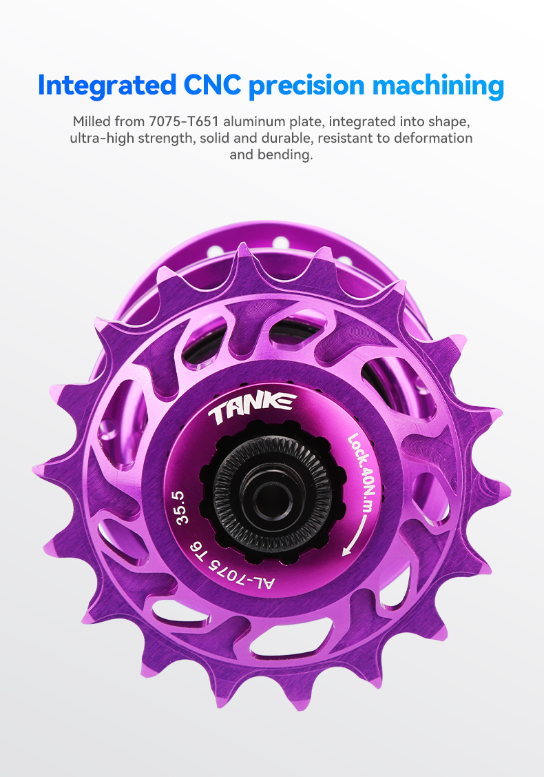 TANKE-Single Speed Flywheel Conversion Kit,18T,Cassette Cog,MTB Road ...