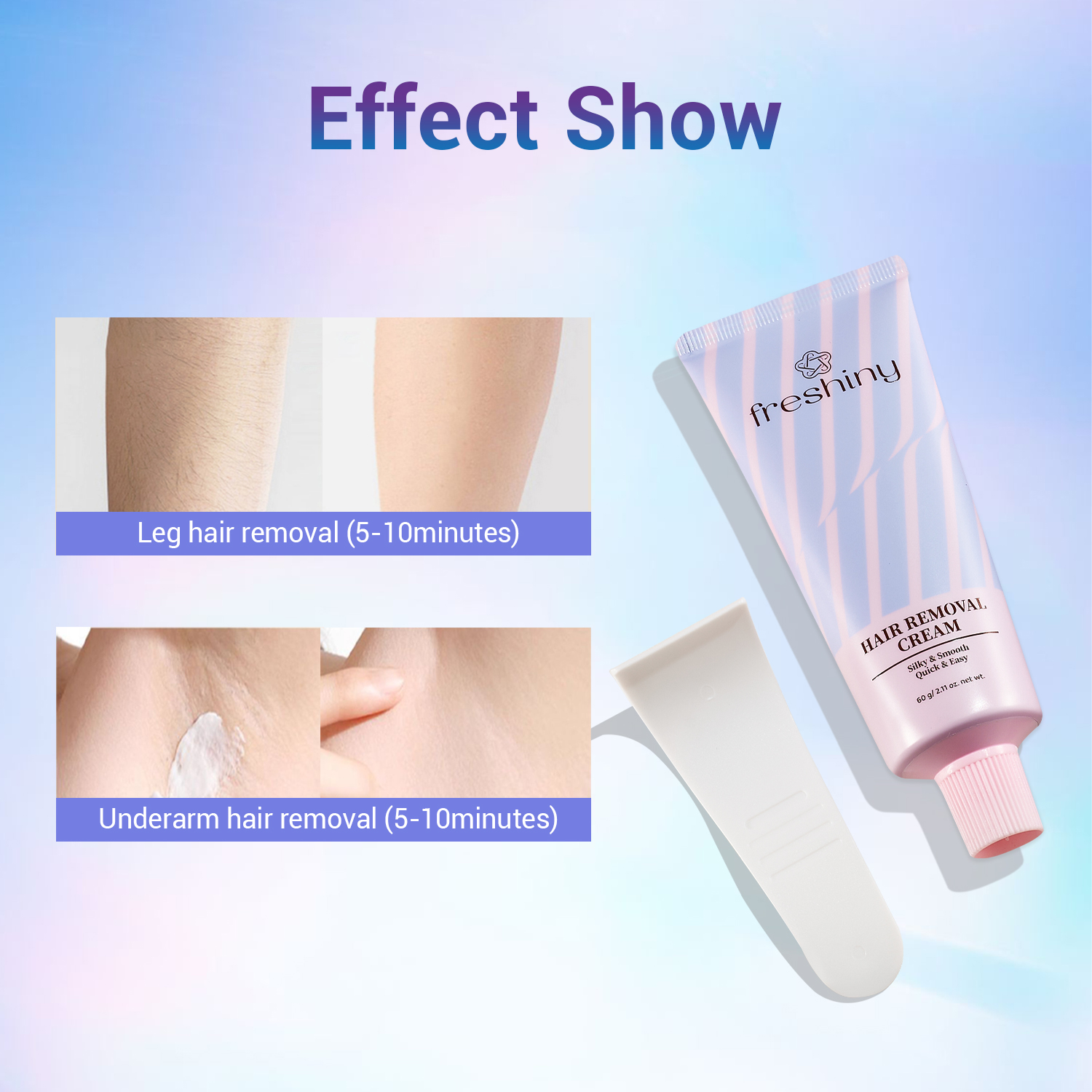 【Hot Seller!!】Freshiny Skincare Hair Removal Cream 60g—Gentle Hair ...