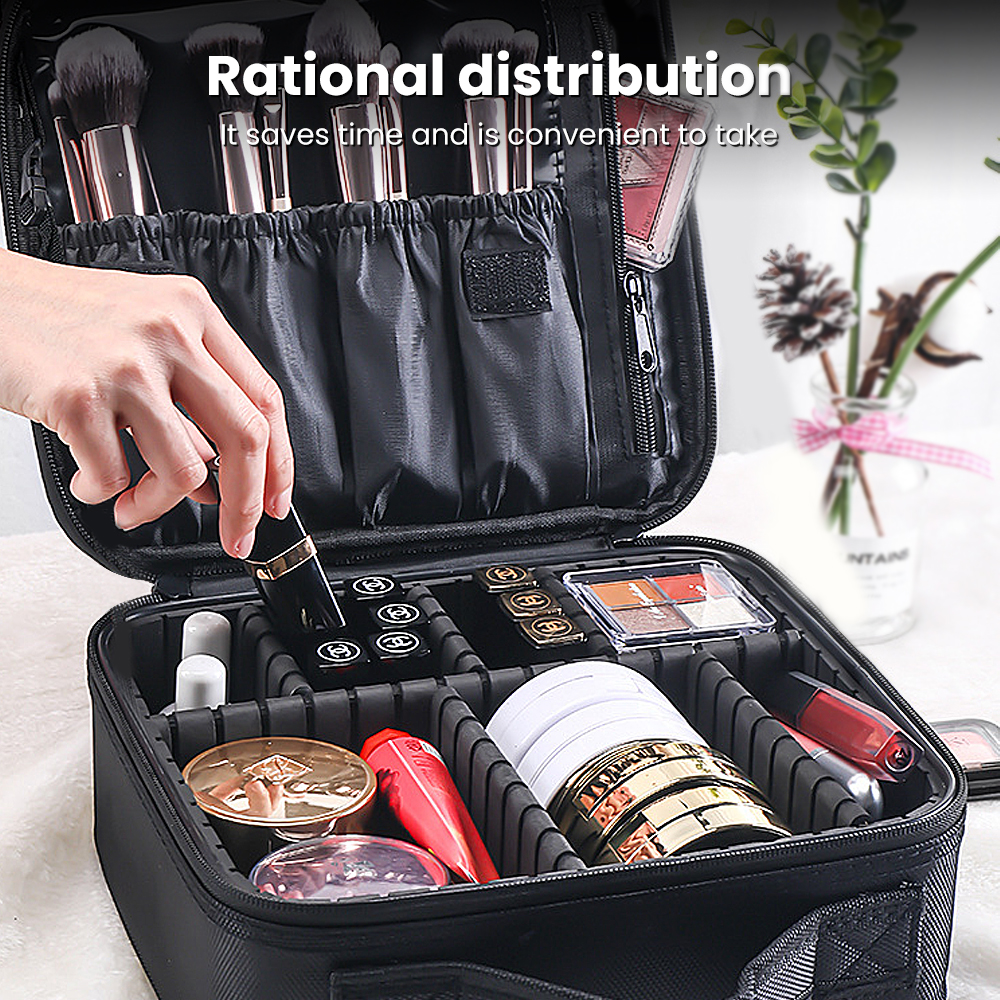 Travel Makeup Cosmetic Case Storage Bag Holder Organizer Kit Storage ...