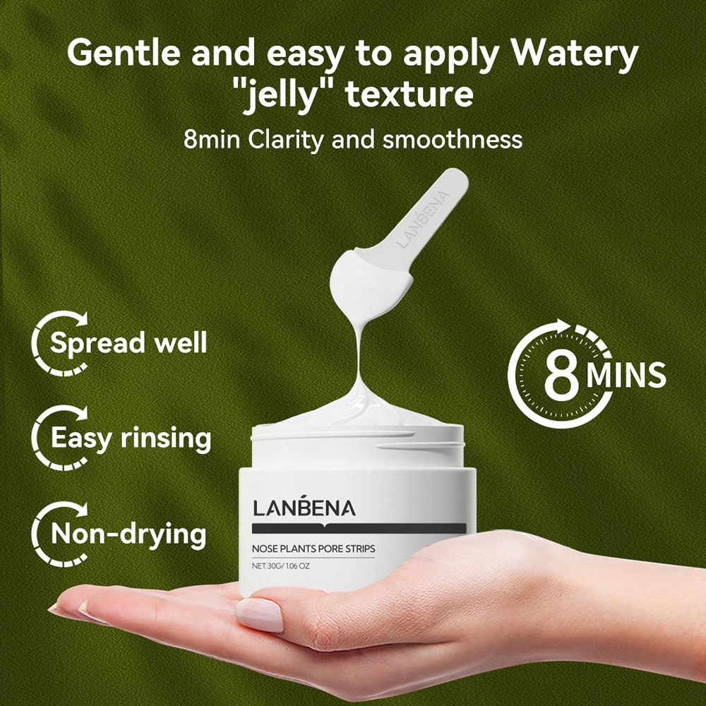 LANBENA 2.0 White Nose Mask Blackhead Removal Whitehead Cleansing ...