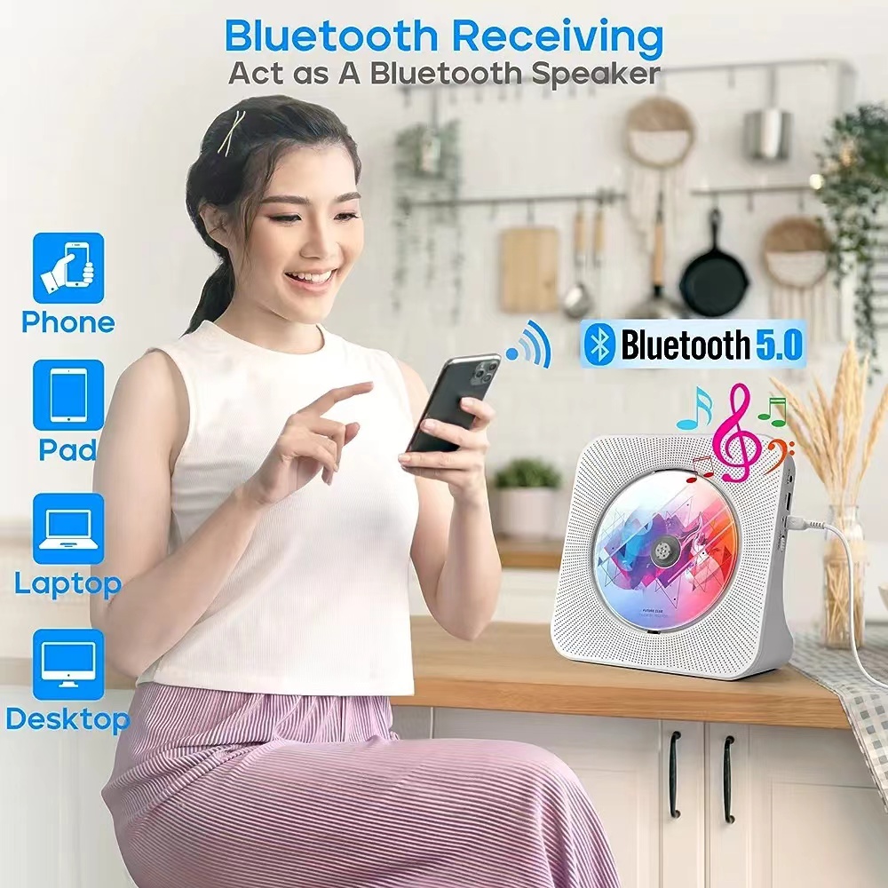 Multi-Functional CD player,USB player ,Bluetooth speakers,remote ...