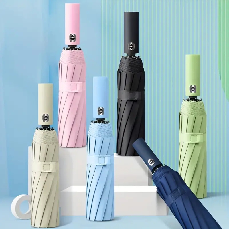 【Fast Shipping】10/24/Ribs Fully Automatic Foldable Umbrella Stylish ...