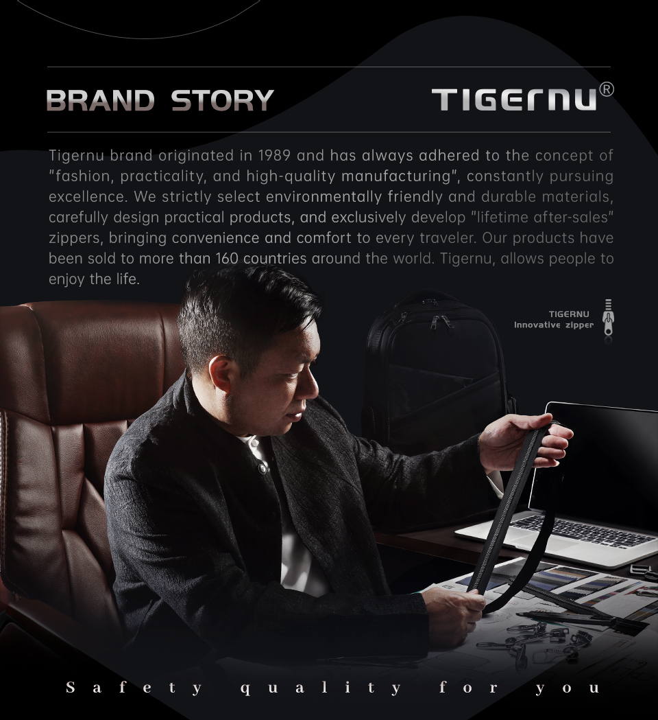 Tigernu 3143 Splash proof Anti-thif Backpack School Fashion Travel Male ...