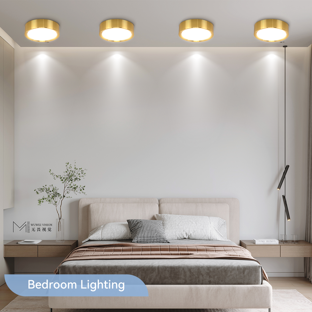 Led Pin Light Surface Mounted Downlight Ceiling Light Tri Color 3W/5W ...