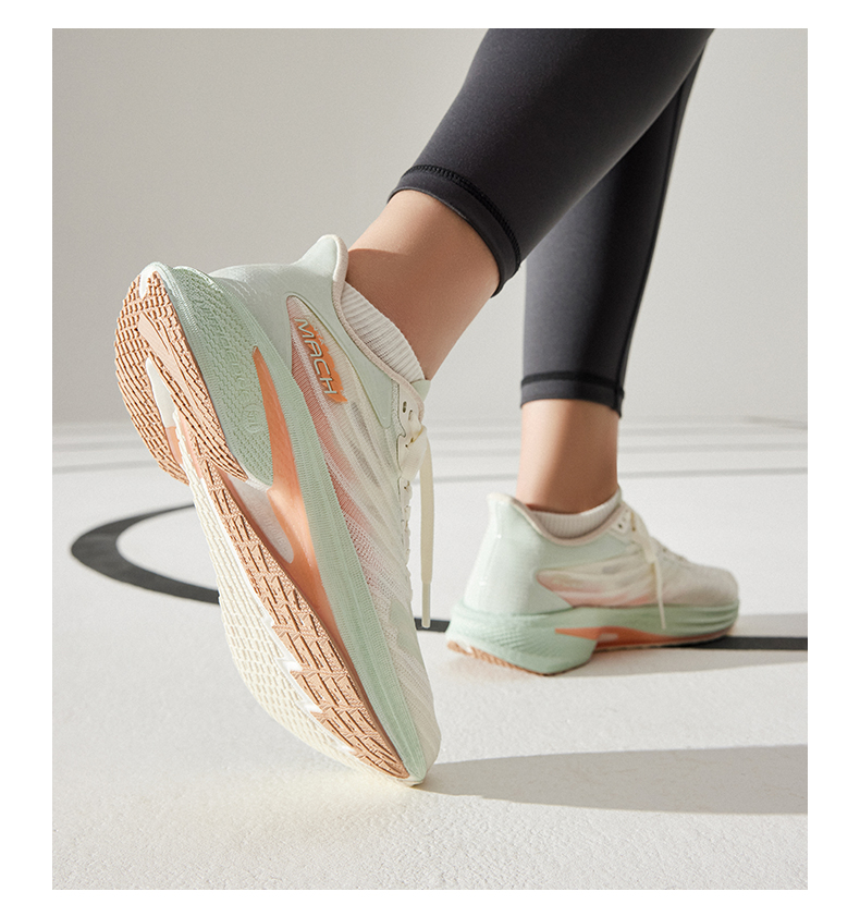 ANTA Women Mach 4 Running Shoes Professional Cushion Rebound Sports ...