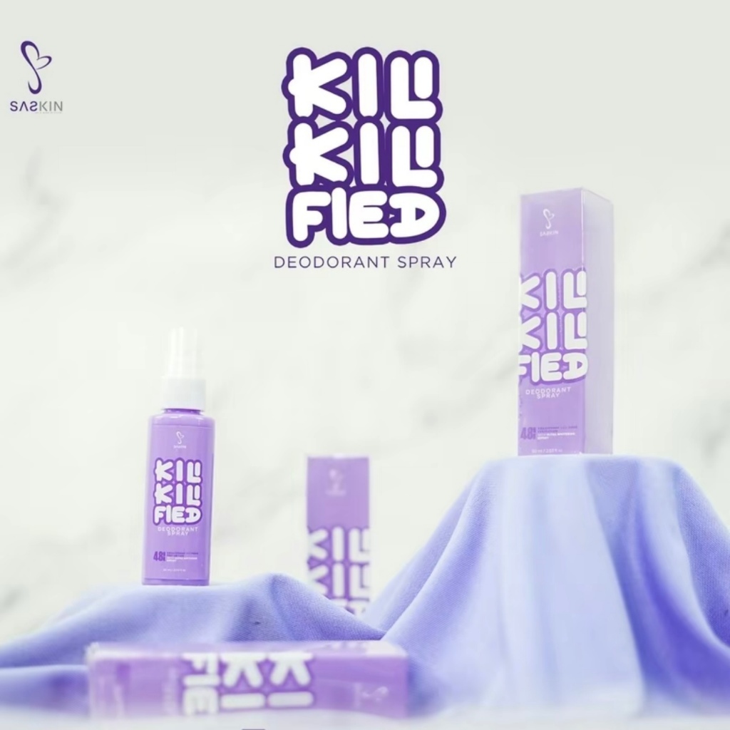 BUY 1 TAKE 2 SASKIN KILI KILI FIED DEODORANT SPRAY 60ML Miss Flawless ...