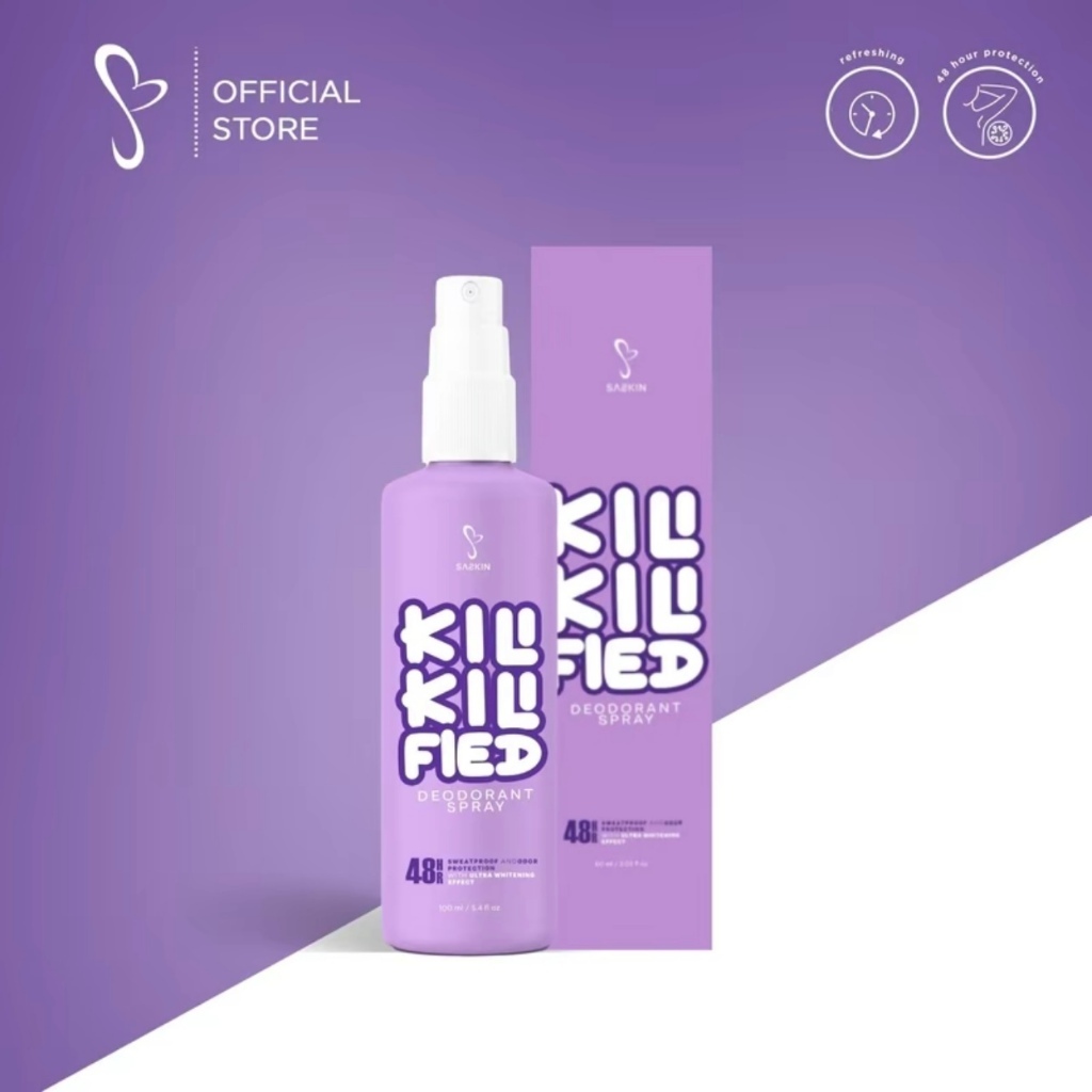 BUY 1 TAKE 2 SASKIN KILI KILI FIED DEODORANT SPRAY 60ML Miss Flawless ...