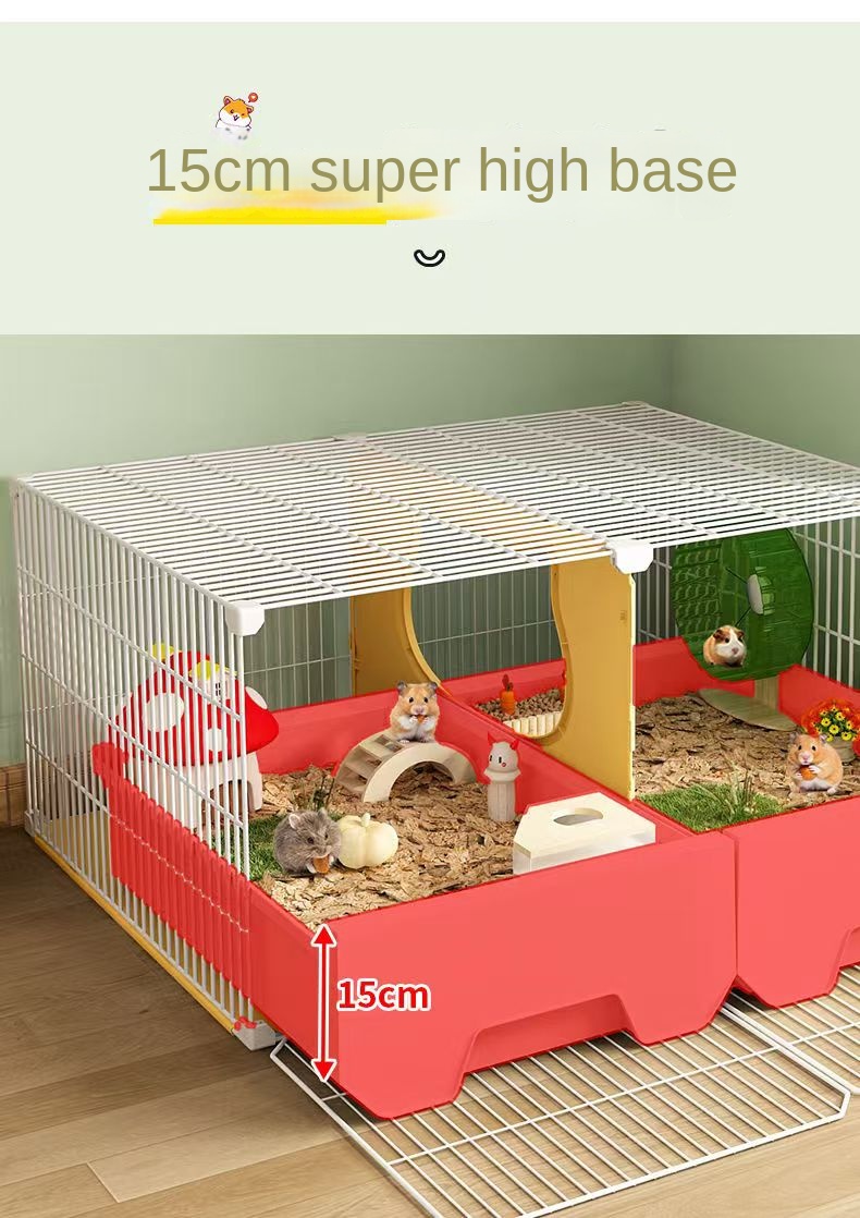 Hamster Cage Super Large Space Easy to Clean Drawer Type Hamster ...