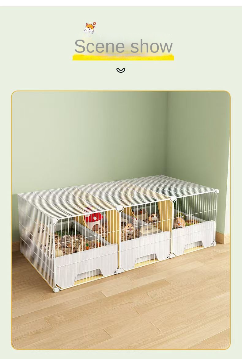 Hamster Cage Super Large Space Easy to Clean Drawer Type Hamster ...