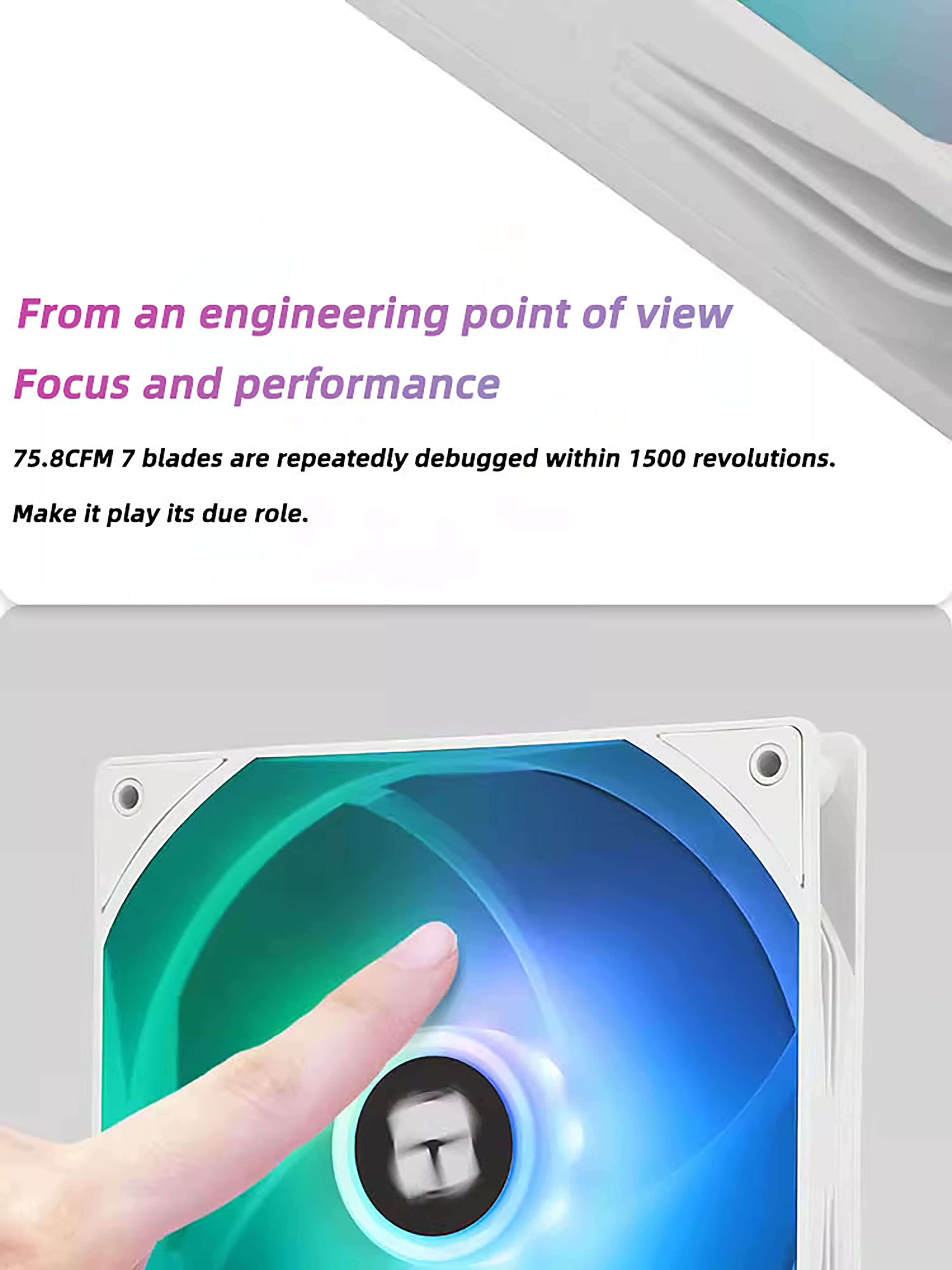 Thermalright TL-C14C-S 140mm Computer Case Quiet PWM Fan 5V ARGB Desktop computer CPU Cooling ...