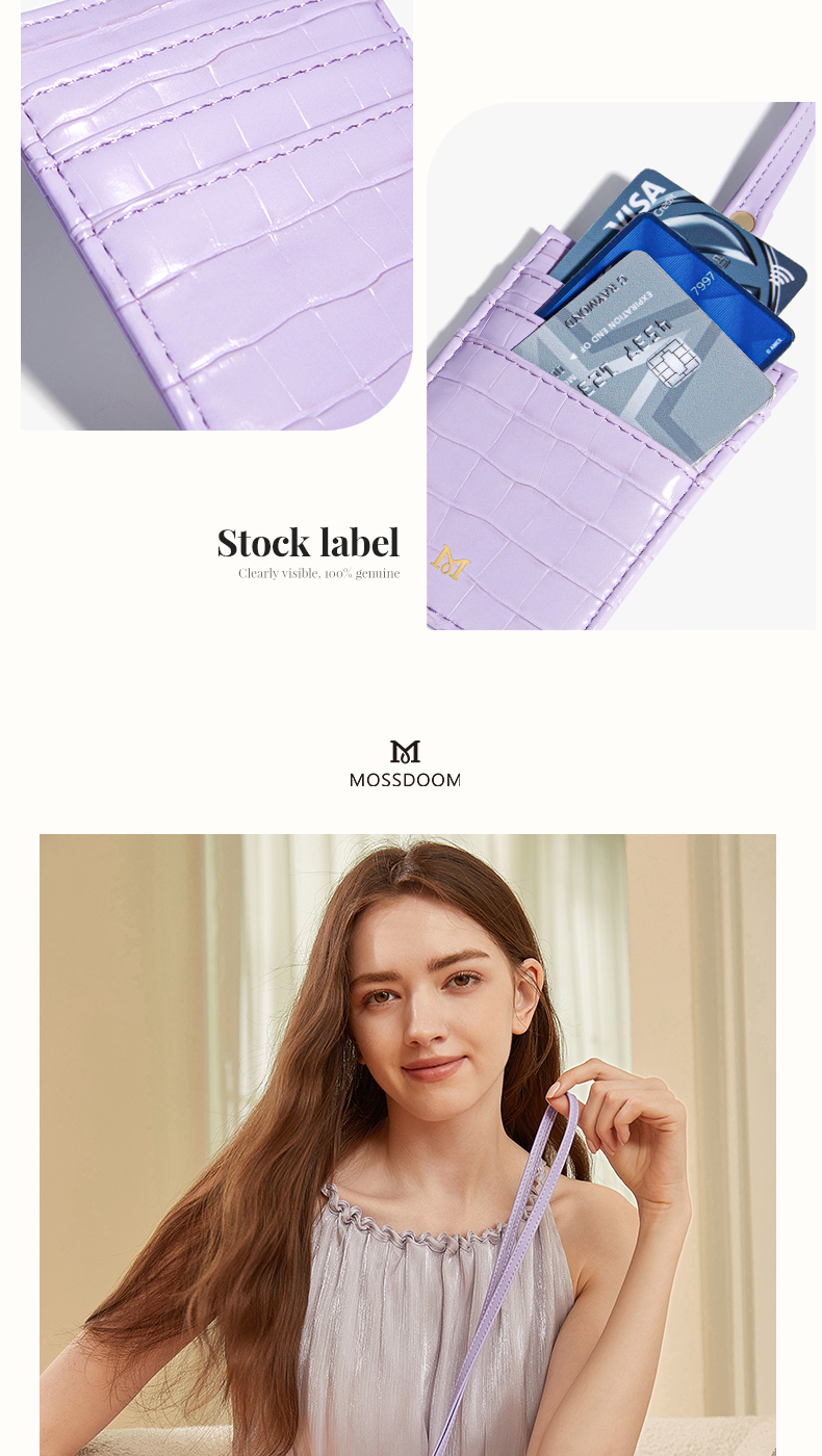 MOSSDOOM Cute Youthful Colorful Card Holder for Women | Shopee Philippines