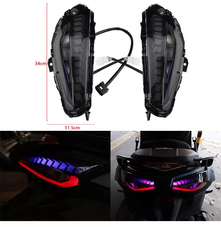 2023 Suitable for YAMAHA YAMAHA XMAX 300 XMAX250 2024 Locomotive ...