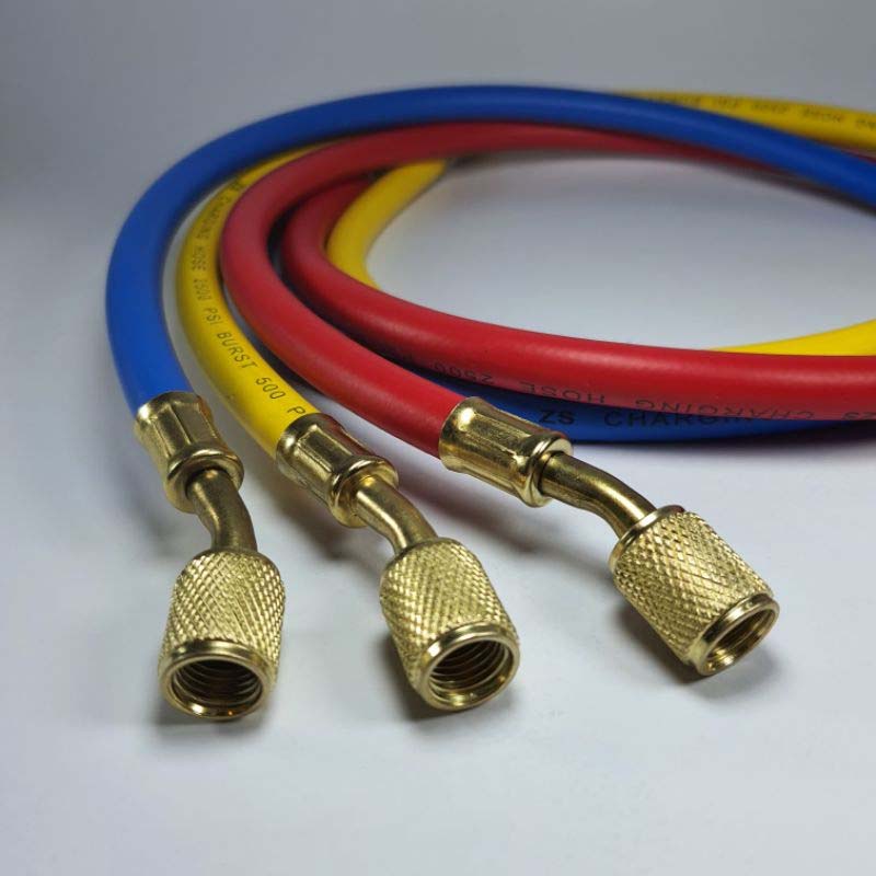 Refrigerant Manifold Gauge Set Air Conditioning Tool with Hose and Hook ...