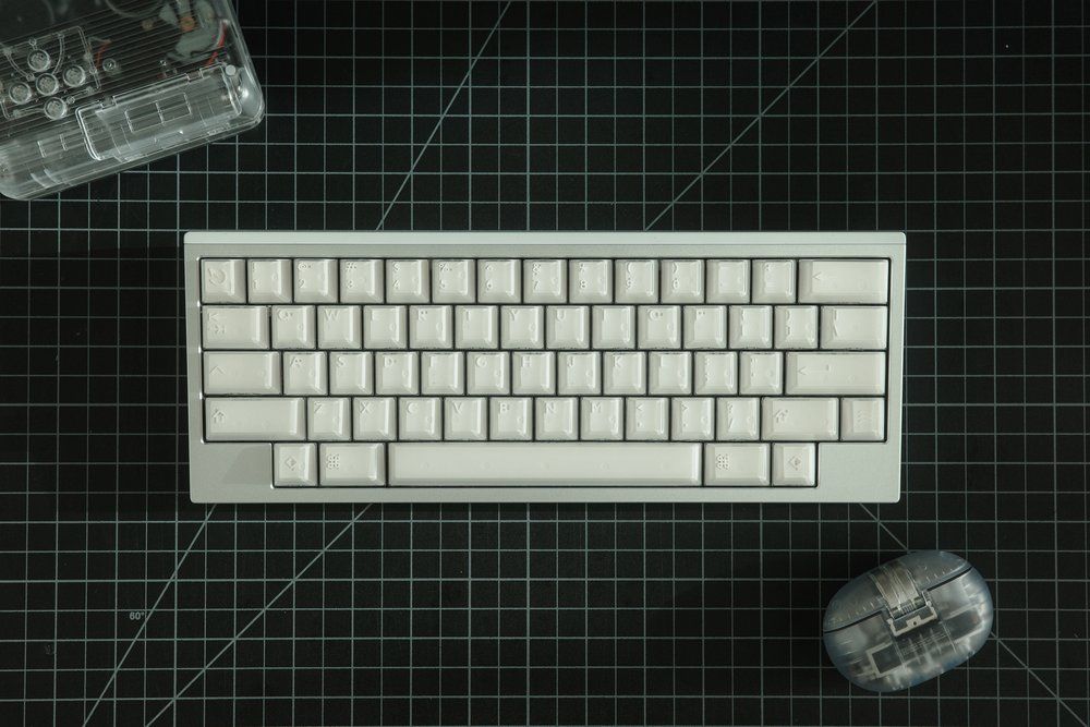 PBTfans X-ray ABS Doubleshot Cherry Profile MX-style Keycaps KBDfans ...