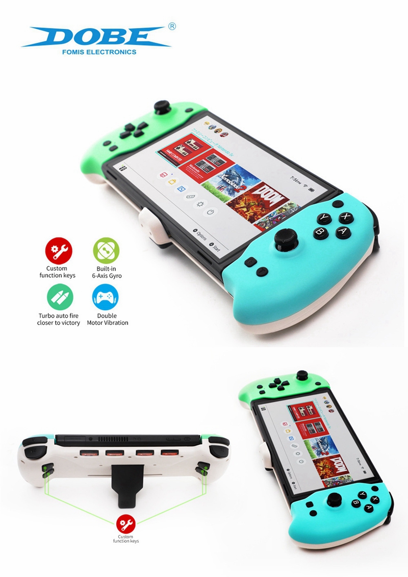 DOBE Eggshell Controller for Nintendo Switch OLED/Nintendo Switch DOBE TNS-1188 Plug and Play ...