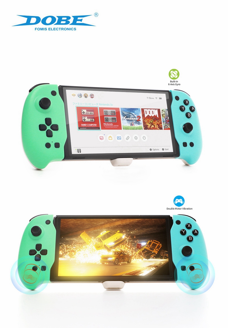 DOBE Eggshell Controller for Nintendo Switch OLED/Nintendo Switch DOBE TNS-1188 Plug and Play ...
