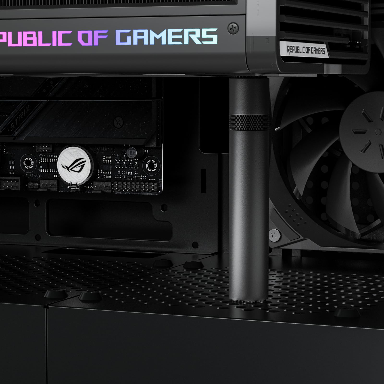 Graphics Card GPU Holder Support Adjustable Telescopic Rotary Aluminum ...