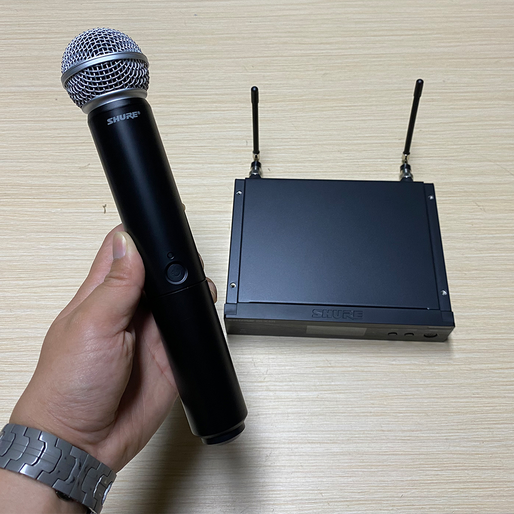 Shure BLX24R BLX4R wireless microphone SM58 Handheld microphone For ...