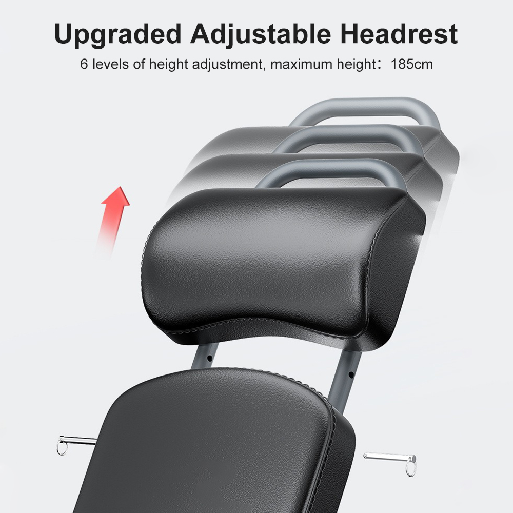 OneTwoFit Adjustable Weight Dumbbell Bench Press Supine board with ...