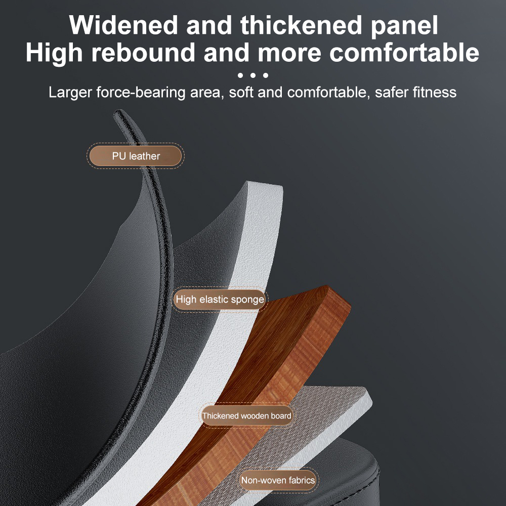 OneTwoFit Adjustable Weight Dumbbell Bench Press Supine board with ...