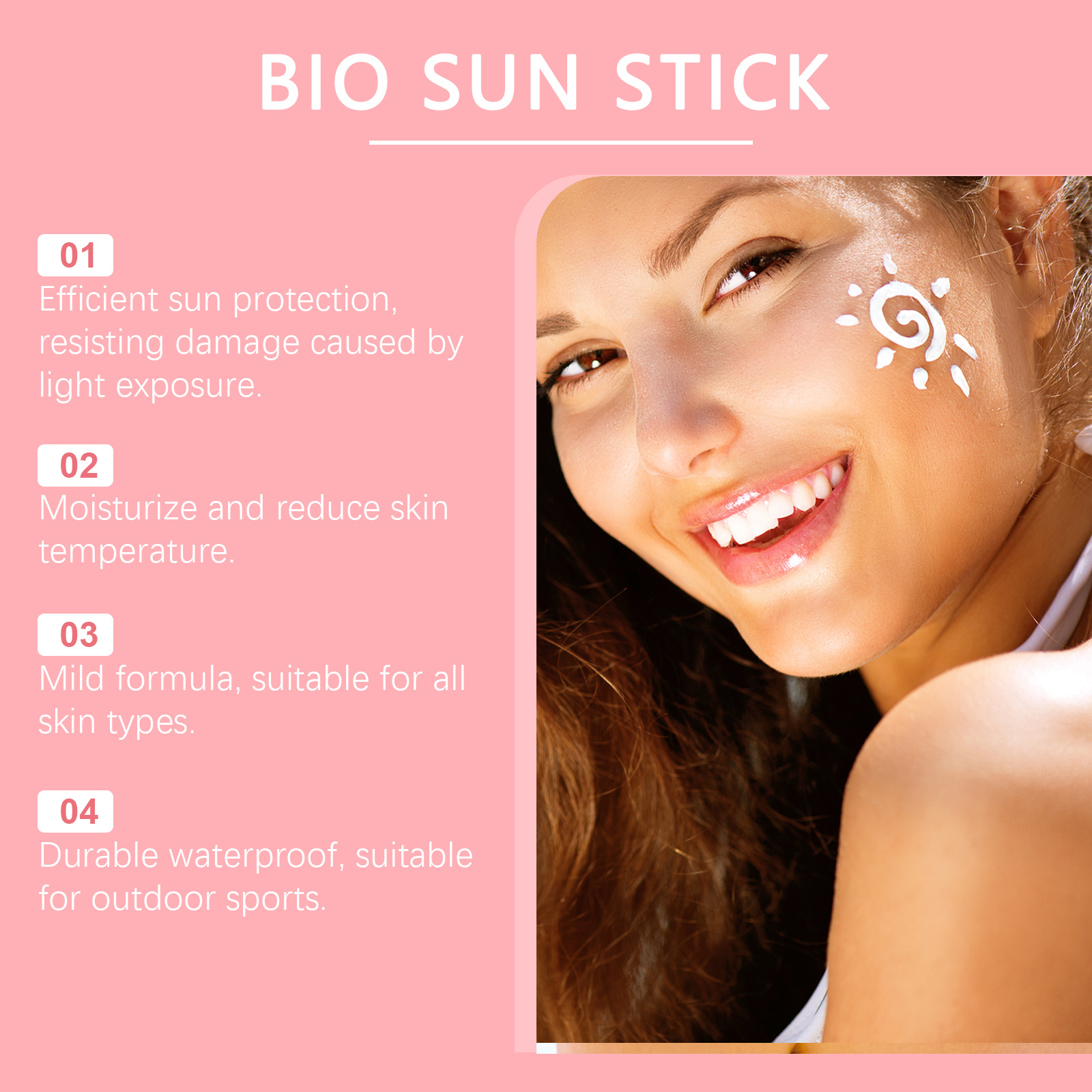 Eelhoe Bio Sun Stick Summer Outdoor Skin Protection Sun Protection