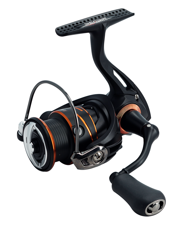 SEASIR Black Arrow Spinning Fishing Reel 5+1BB Metal Main Gear Smoother ...