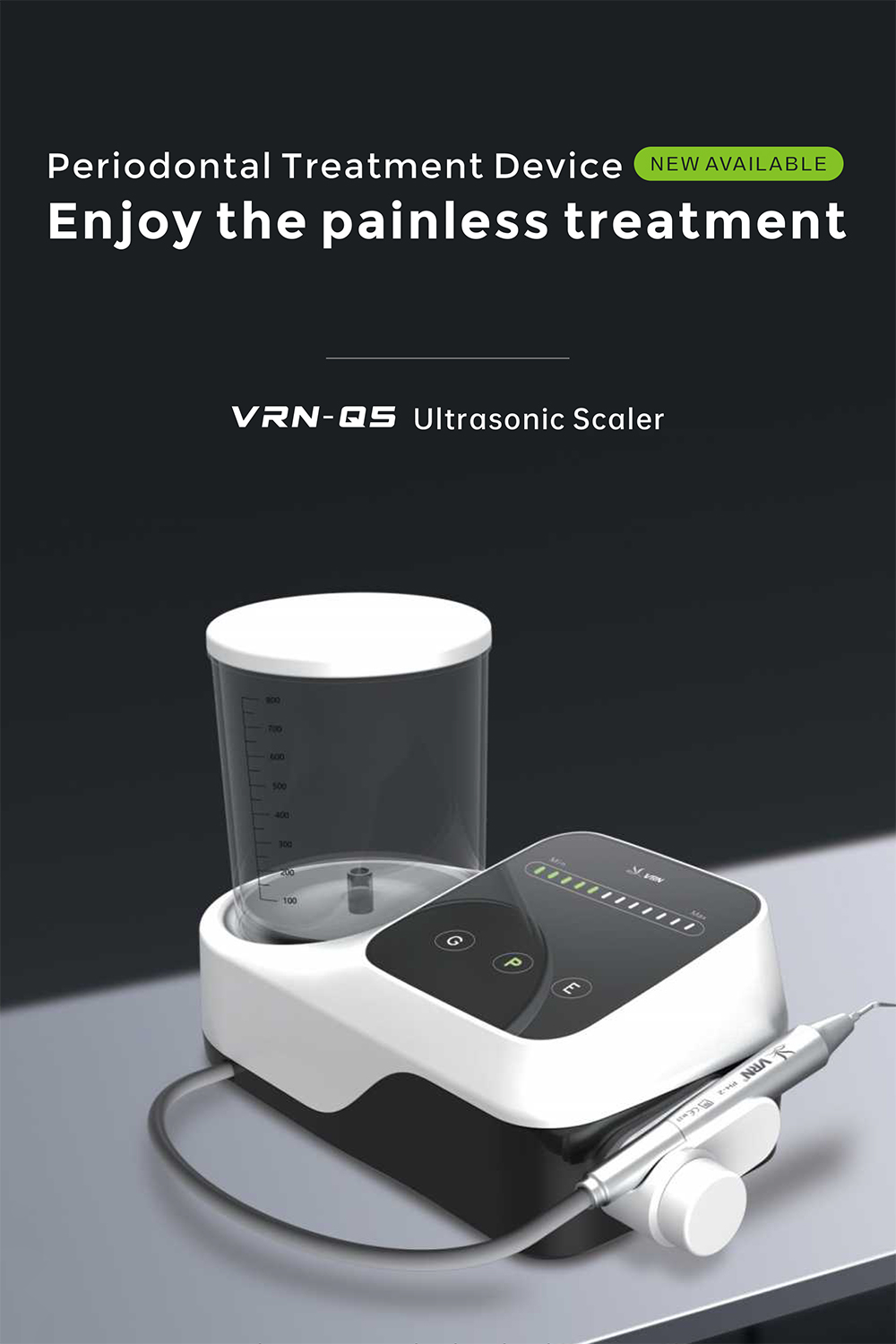 Dental VRN Q5 Cleaning Machine portable ultrasonic scaler ultrasonic ...
