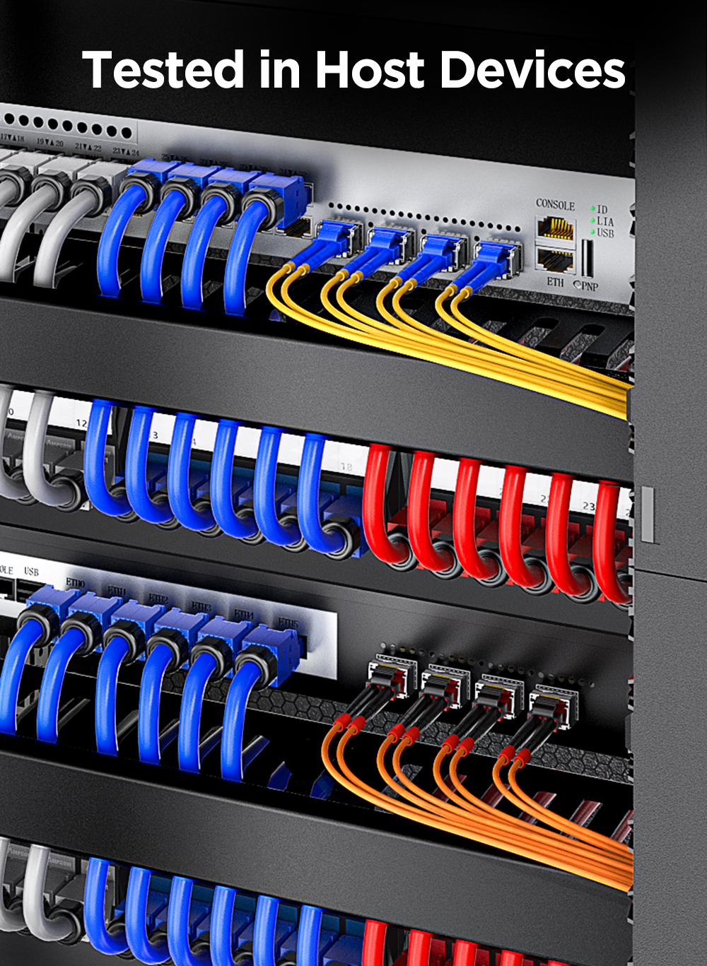 AMPCOM 10G LC SFP+ Single Mode Duplex Transceiver Module 10GBase-LR SFP ...