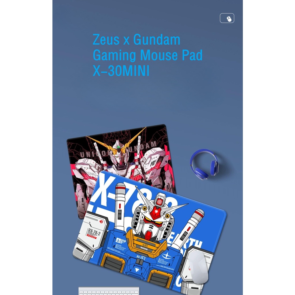 INPHIC x Gundam ( X-30 ) Extended Mouse Mat / Mouse Pad For Gaming ...