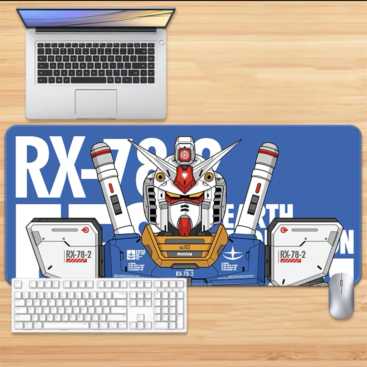 INPHIC x Gundam ( X-30 ) Extended Mouse Mat / Mouse Pad For Gaming ...