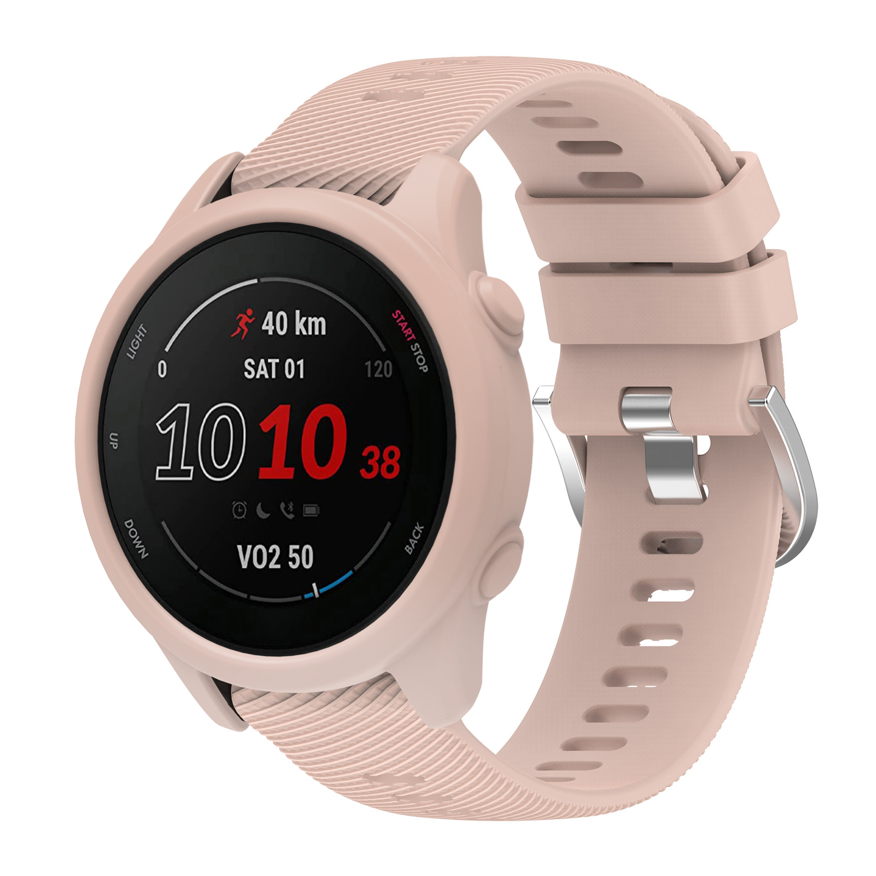 Full Protective Case Cover Shell For Garmin Forerunner 255 SmartWatch ...