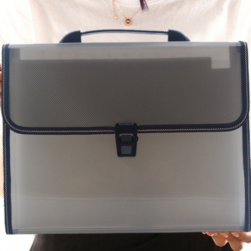 Long Expanding File Folder Paper Organizer Envelope Document Bag Folder ...