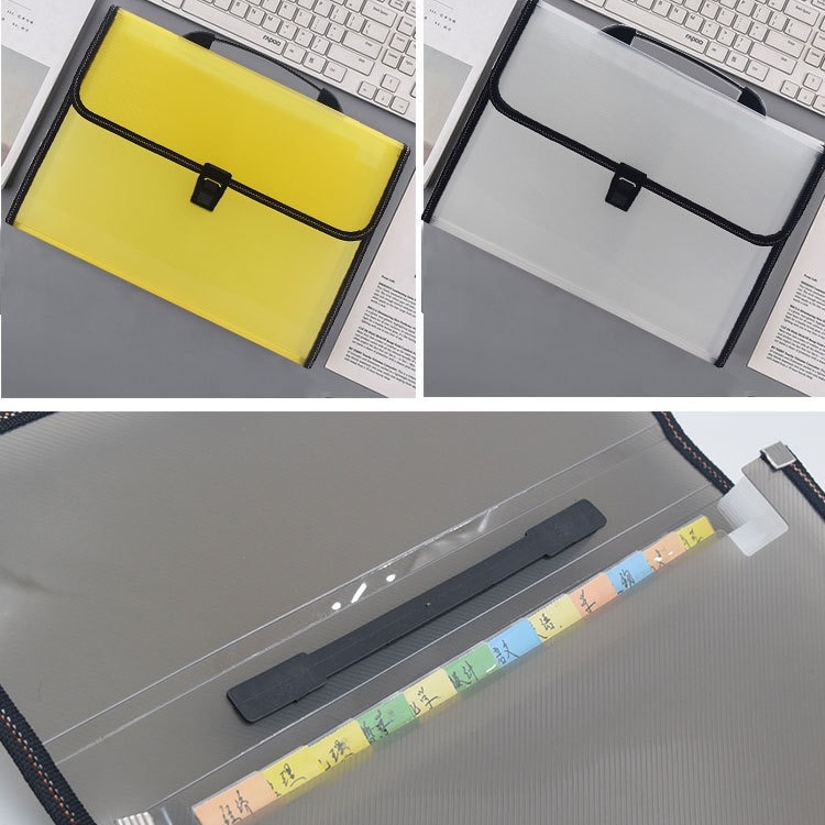 Long Expanding File Folder Paper Organizer Envelope Document Bag Folder ...