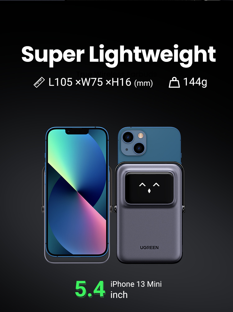 UGREEN Uno 20W Power Bank Magnetic Portable Wireless Fast Charging ...