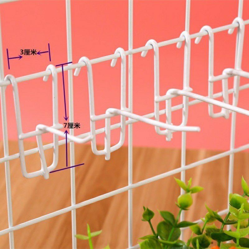 10PCS/Set Screen Hook Coated Wire Hook Organizers Store Screen Hanging ...